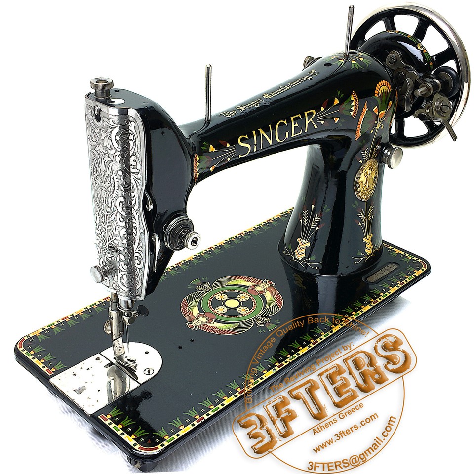 SINGER 66k Lotus Sewing Machine Restored & Serviced by 3FTERS | eBay