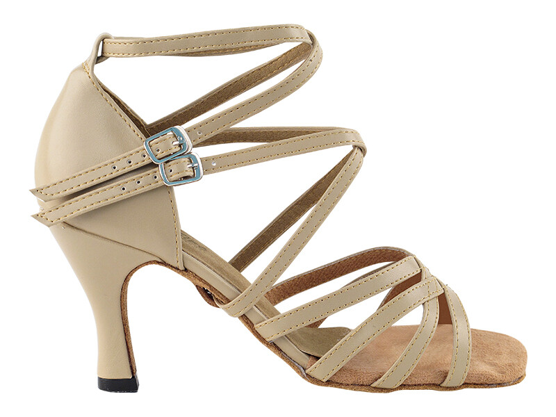 5008 Leopard Leather Salsa Ballroom Latin Tango Dance Shoes 2.5" 3 ...