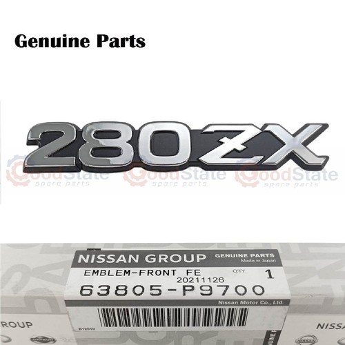 GENUINE Nissan Datsun 280ZX S130 1979-1983 Front Fender Badge Emblem ...