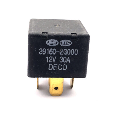 DECO 39160-2G000 12VDC 30A Power Relay 5 Pins For Kia Hyundai (2000 ...