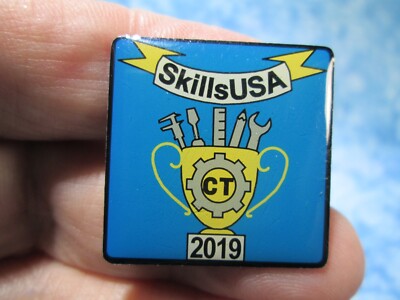 2019 SkillsUSA CT Lapel Pin - Technical Student Organization -/ 5C | eBay