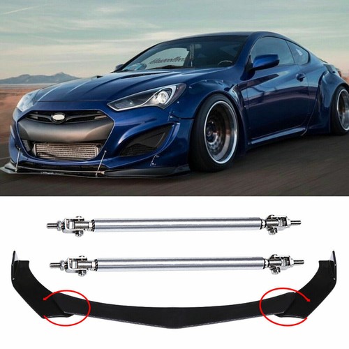 For Hyundai Genesis GT V1 G70 G80 G90 GV70 Front Bumper Lip Splitter ...