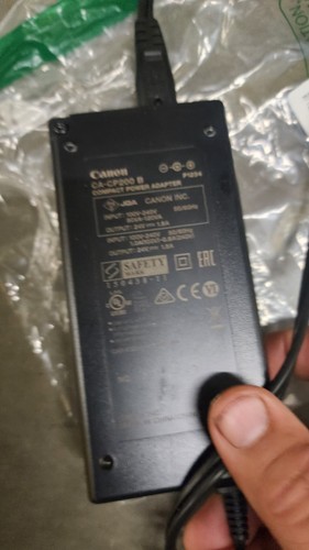 Canon Compact Power Adapter CA-CP200 B for Selphy CP900 & Photo ...