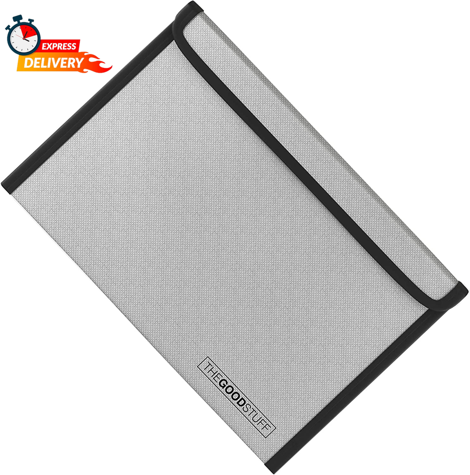 Fireproof Document Bag Envelope Size: 8" X 5" [2000°F UL Certified ...