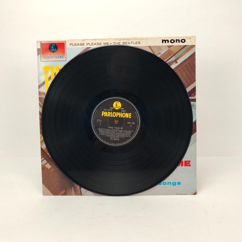 The Beatles please please me vinyl record vg+/vg pmc1202 rare reissue mono 80's | eBay UK