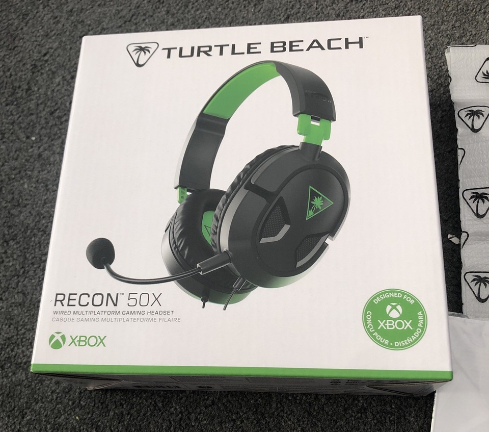 Turtle Beach Recon 50X Headset EMPTY BOX ONLY WITH INNERS Excellent ...
