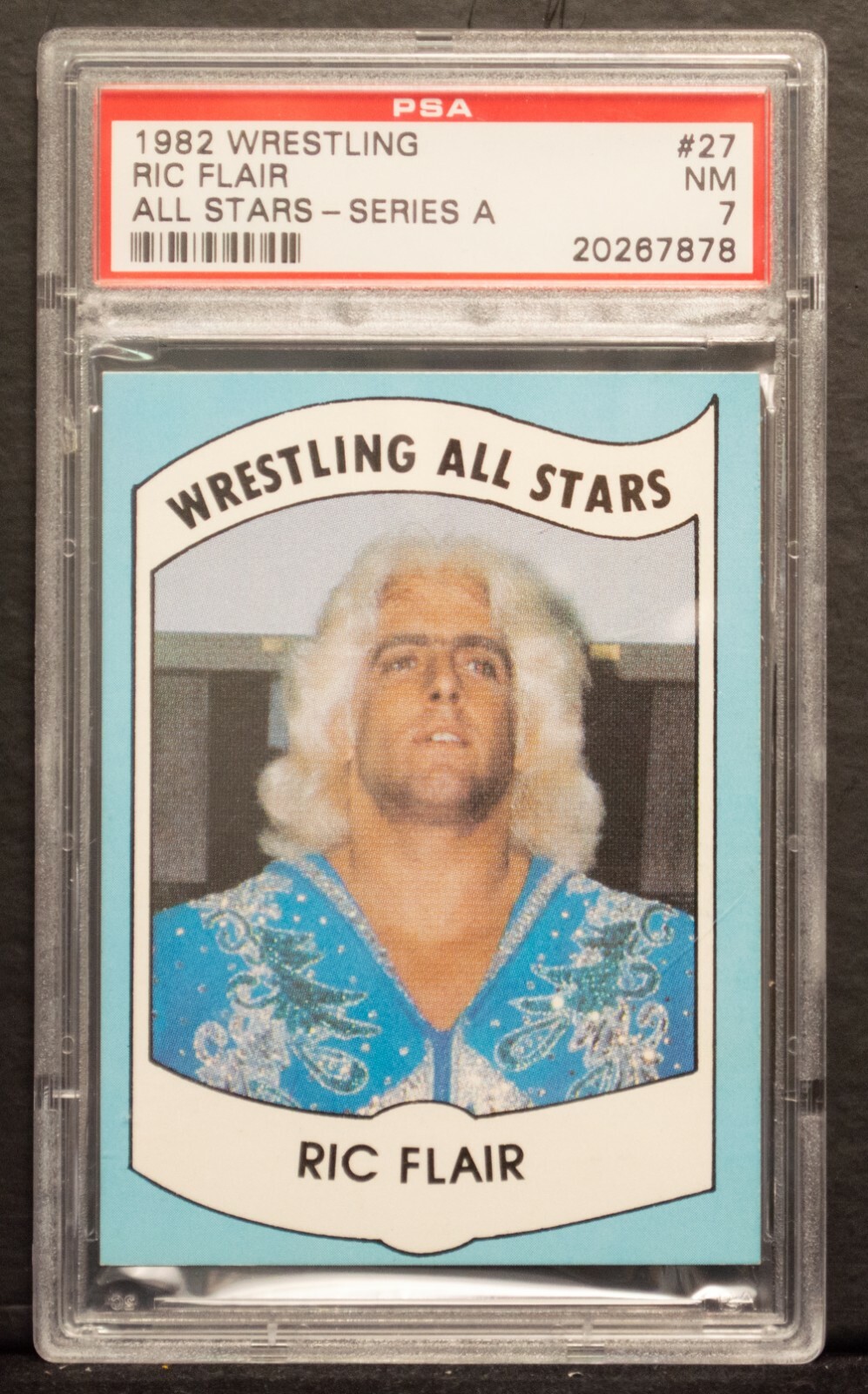 1982 Wrestling All Stars Series A Ric Flair #27 PSA 7 NM-MT | eBay