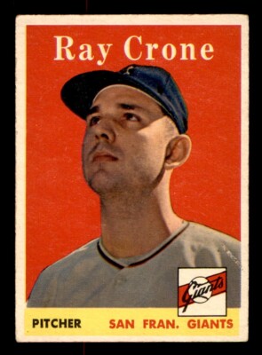 1958 Topps Baseball #272 Ray Crone GD *e2 | eBay