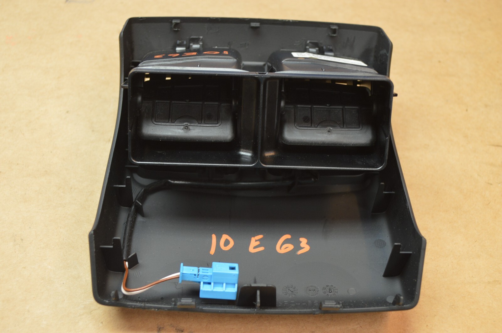 2011 W212 MERCEDES E63 AMG E550 Center Console Rear Air Vent Black ...