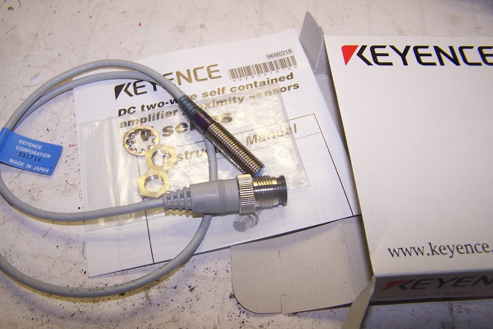 KEYENCE Corp Ev-108mso (2091) Proximity Sensor 4 Pin for sale online | eBay