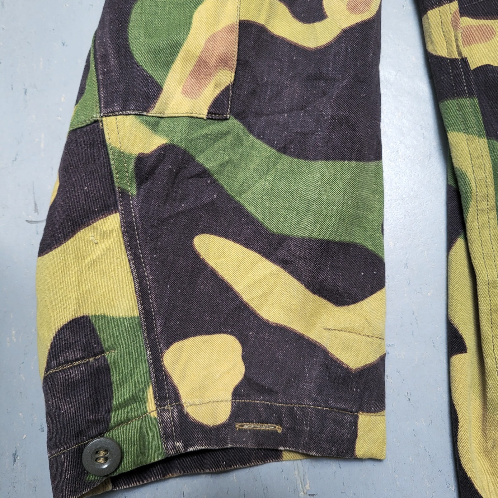 Vtg 60s Czech Camo Paratrooper Airborne Smock Jacket Mlok Camouflage ...