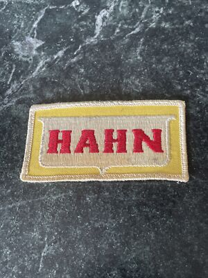 Hahn Transportation Freight Trucking Trucker Iron On Patch Hat 70s Rare ...