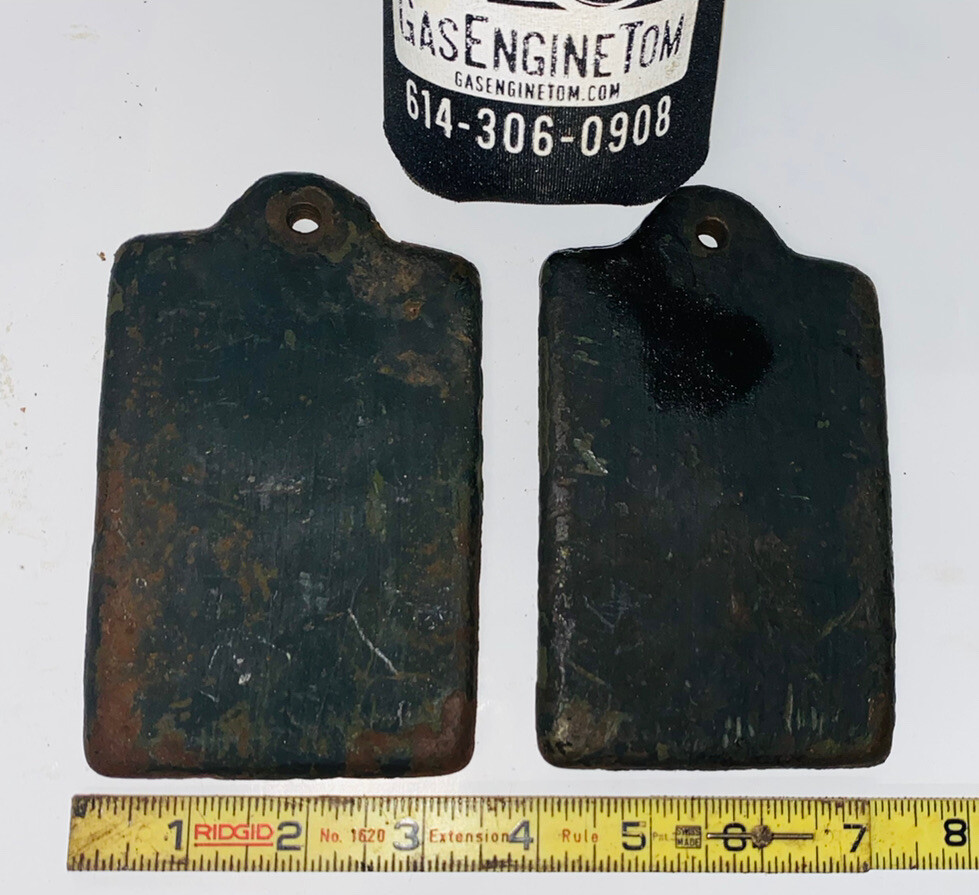 Set Original Cast Iron Back Rear Plate Covers for Oilfield Gas Engine ...