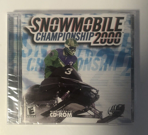 New Sealed Infogrames Snowmobile Championship 2000 PC CD-ROM Video ...