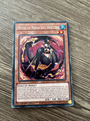YUGIOH Mitsu le Ninja des Insectes MP23-FR167 | eBay