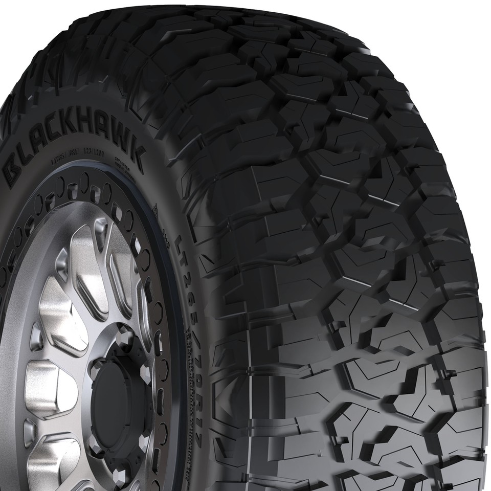 4 31x10.50R15 Blackhawk Ridgecrawler RT All Terrain Tire | 109 Load ...