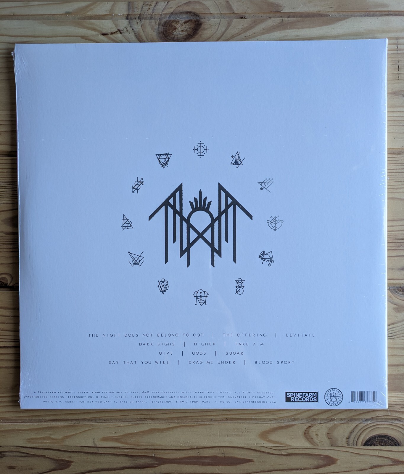 Sleep Token - Sundowning Vinyl Record 2XLP Black 2019 First Pressing ...