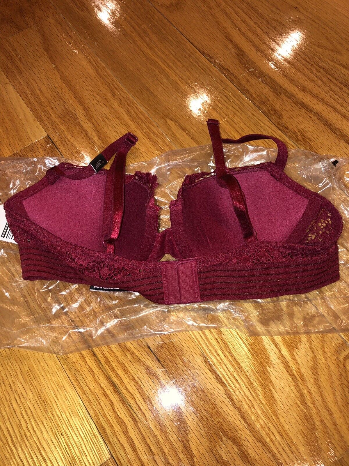 Nwt Victorias Secret Very Sexy Balconette Red Lace Pushup Bra 32a Ebay