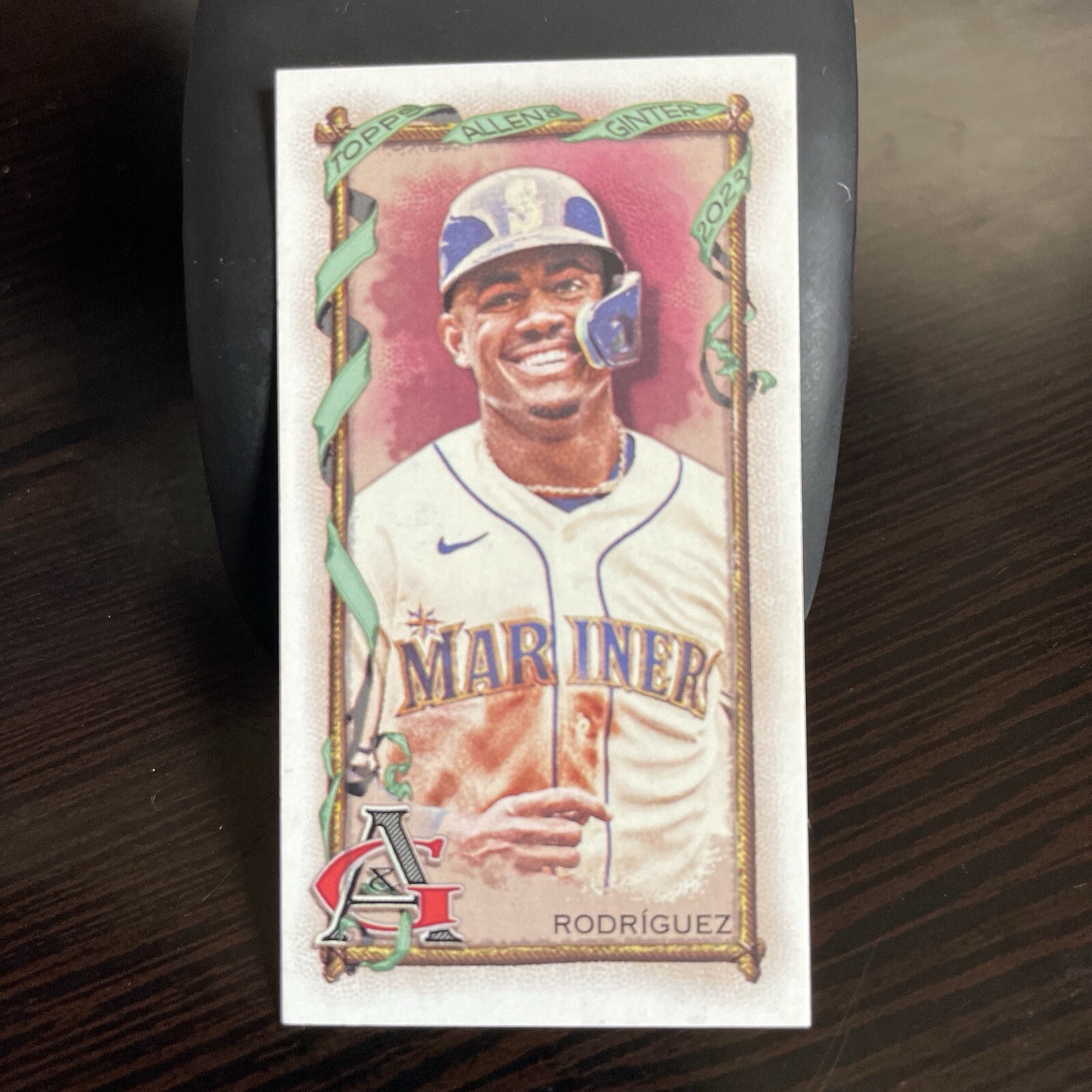 2023 Topps Allen & Ginter Julio Rodriguez #355 Mini Exclusive From Rip ...