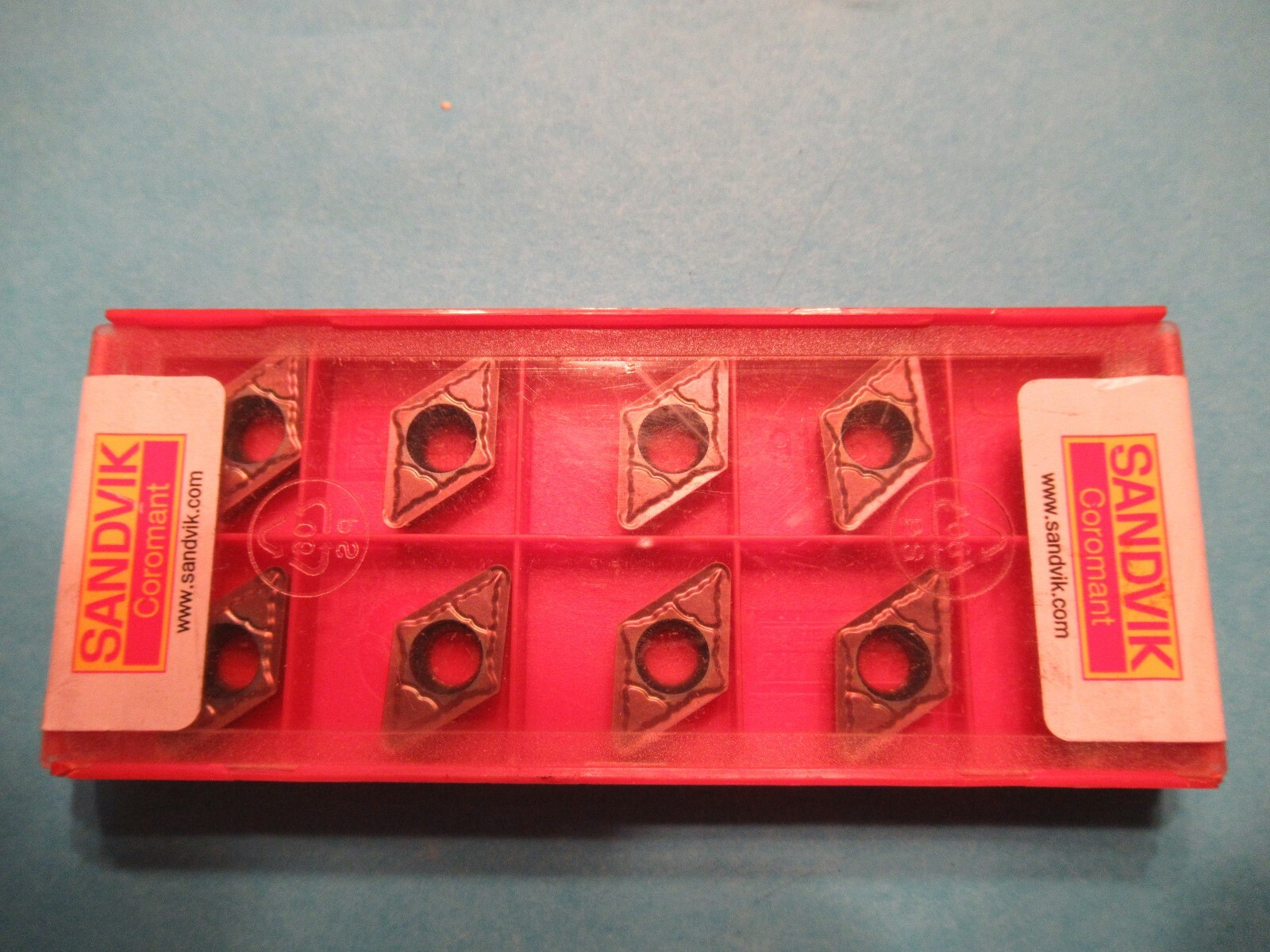 SANDVIK DCMT 11 T3 12 MM DCMT 3(2.5)3 MM 1115 Lot of 10 inserts E17 | eBay