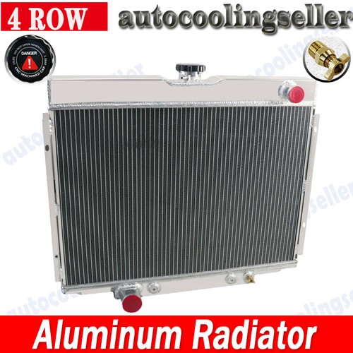 4-Row Core Aluminum Radiator For 1967-1970 Ford Mustang,Fairlane V8 ...