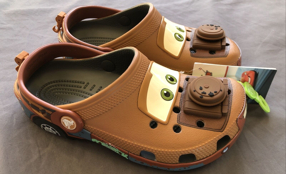 Crocs Mater Classic Clog Mens Size 3 Womens Size 5 Disney Pixar Cars ...