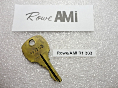 Rowe AMI R1 303 Jukebox Cabinet Key, Genuine, Used Old Stock, See List ...