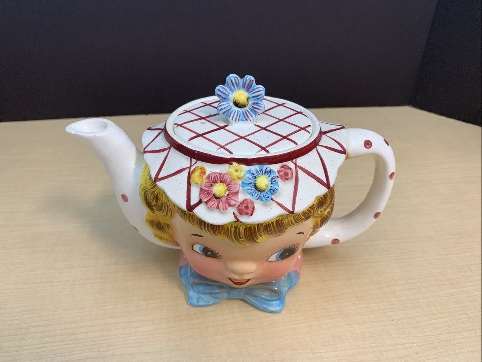 Miss Dainty Lefton Vintage Teapot #321 Japan 1950s MCM | eBay