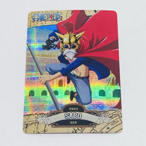 Sabo - One Piece Trading Card Game Holo Foil Prism Cool Art Tc8 | eBay