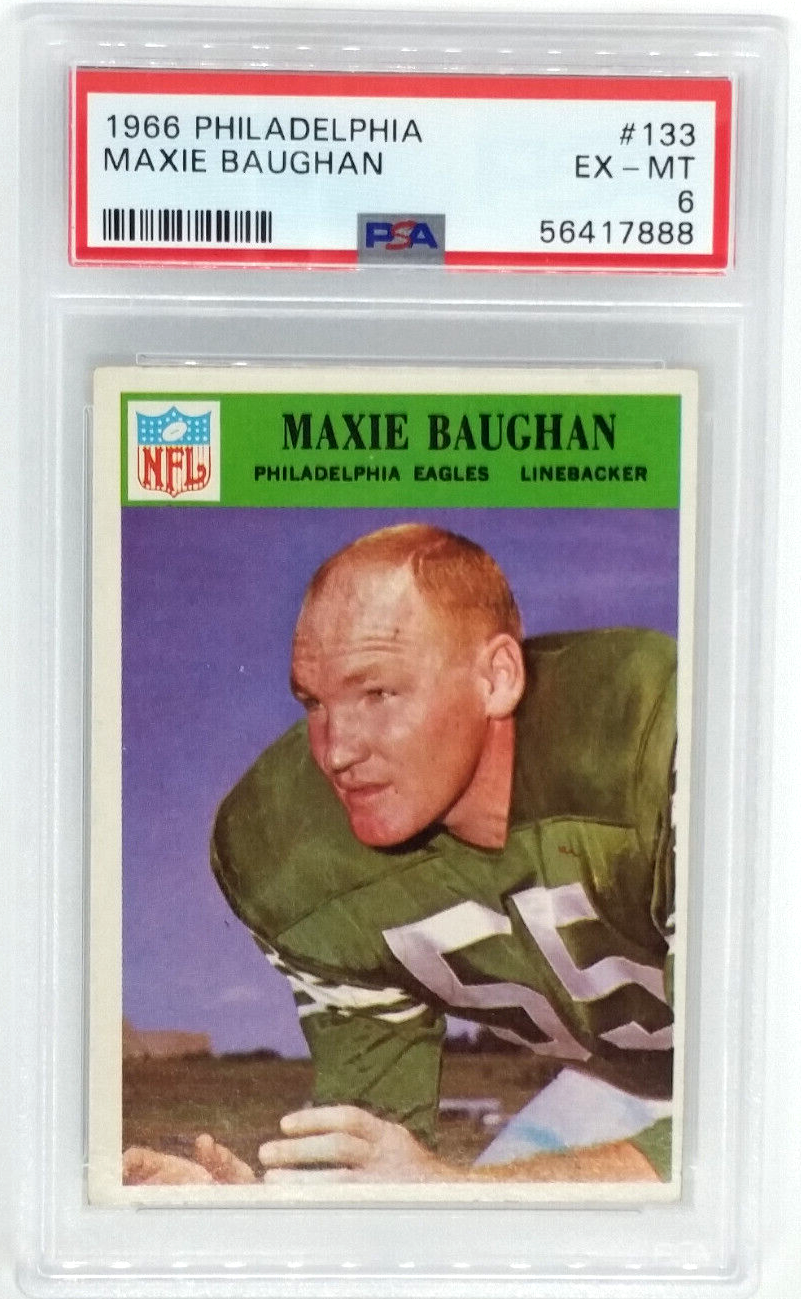 1966 Philadelphia #133 Maxie Baughan Card - Graded PSA 6 EX-MT | eBay