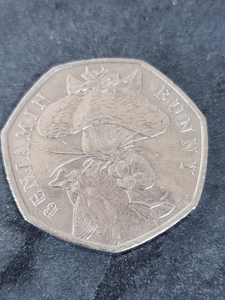 Benjamin Bunny 2017 UK 50p extremely rare coin | eBay