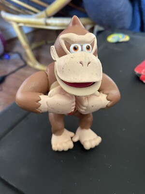 Donkey Kong Chest Slammin’ Action Figure Nintendo 1999 Toysite Vintage ...