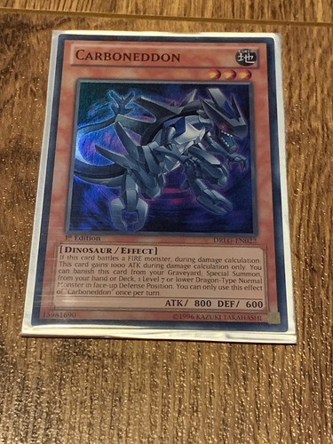 DRLG-EN022 CARBONEDDON Super Rare 1st Edition YuGiOh Card | eBay