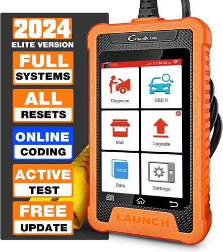 LAUNCH Creader Elite For TOYOTA Full System Car OBD2 Diagnostic Scanner ...