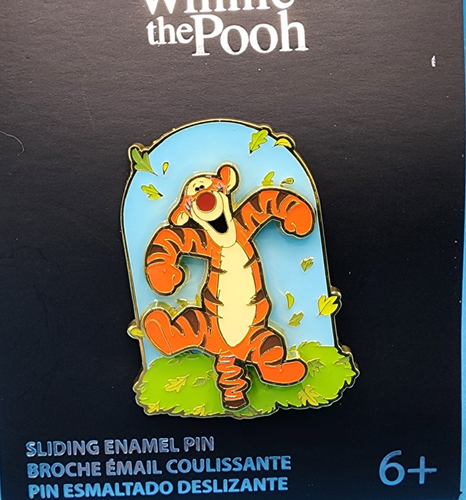 Loungefly Disney Winnie the Pooh Tigger Bounce Sliding Enamel Pin NEW ...