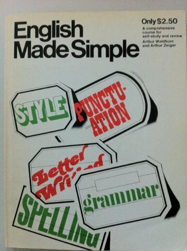 English (Made Simple Books) by Zeiger, A. Paperback Book The Fast Free ...