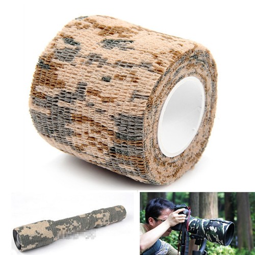 STEALTH TAPE WRAP MULTI CAMO MTP MULTICAM DESERT FOREST DPM RIFLE ...