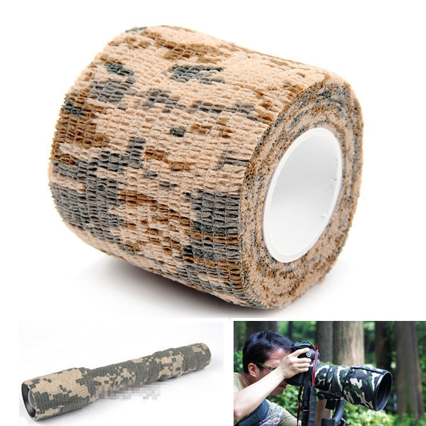 STEALTH TAPE WRAP MULTI CAMO MTP MULTICAM DESERT FOREST DPM RIFLE ...