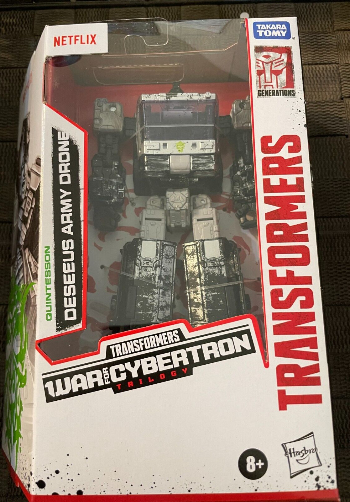 Transformers Netflix War for Cybertron Trilogy Deseeus Army Drone Autobot