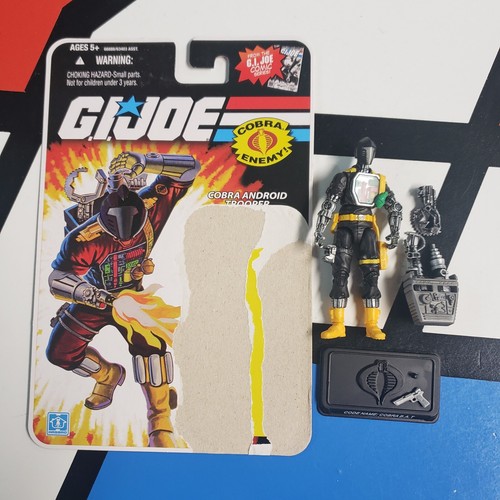 GI Joe 25th COBRA BAT v17 2008 Army Complete w/ Full Filecard POC 50TH ...
