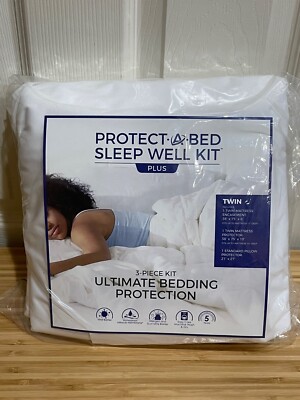 New Protect A Bed Sleep Well Kit Plus Ultimate Bedding Protection 3 ...
