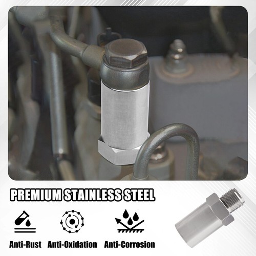For Chevy GMC 6.6L Duramax LB7 2001-2004 Fuel Rail Plug Pressure Relief ...
