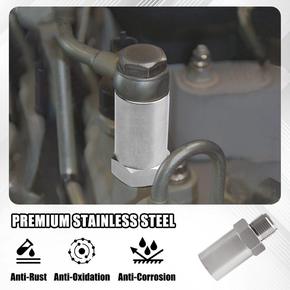 For Chevy GMC 6.6L Duramax LB7 2001-2004 Fuel Rail Plug Pressure Relief ...