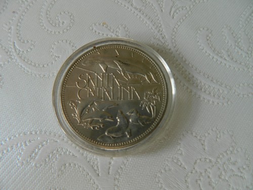 1989 SANTA CATALINA CALIFORNIA Trade dollar coin in case | eBay