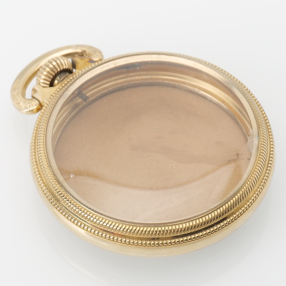 16S 10K Rolled Gold Plate Star Case Pocket Watch Case In Great ...