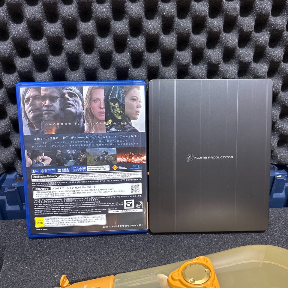Death Stranding Collectors Edition BB Pod Figure & PS4 Game Doll Case ...