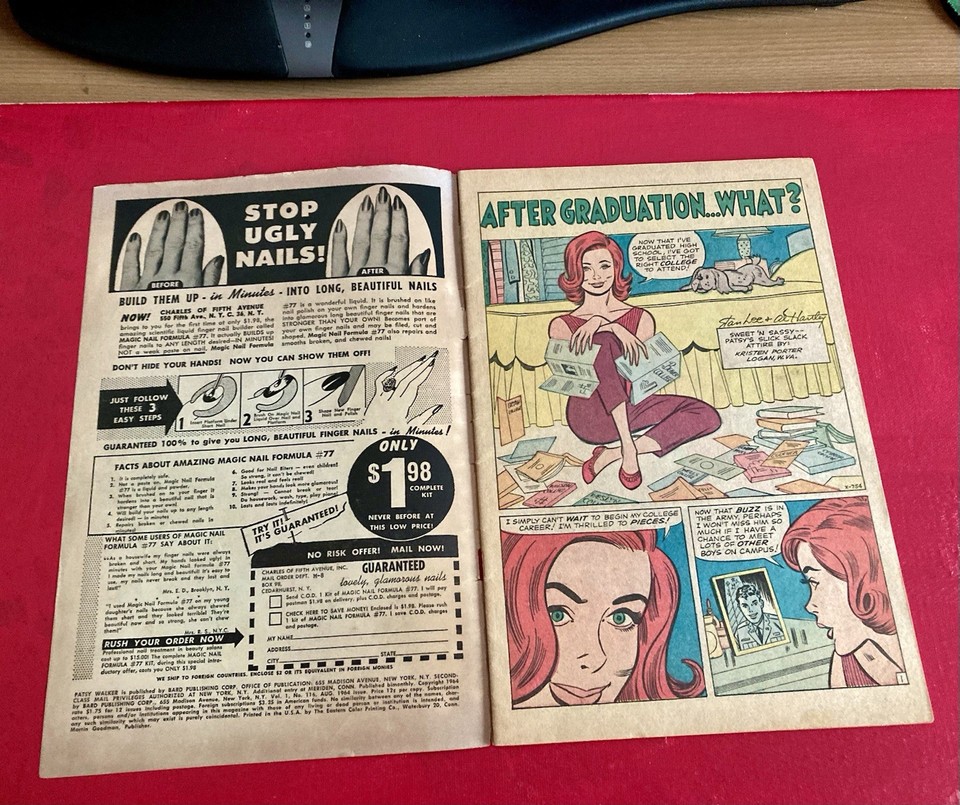 Patsy Walker 116 F-; Harley Hedy Wolfe Minerva Potts Ted Trent Lingerie Panels | eBay UK