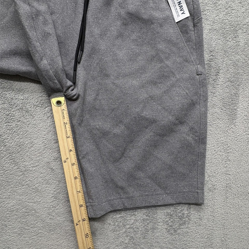 Old Navy Active Shorts Mens Small Gray Dynamic Fleece 4 Way Stretch Lightweight | eBay