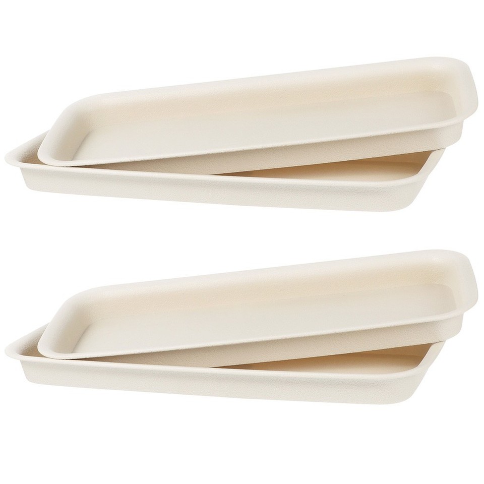 4 Pcs Bonsai Drip Tray Garden Plants Flower Pot Saucer Planter Dish ...