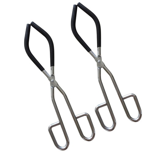 3 Count Glass Beaker Fixing Clip Clamp Handle for Beakers Chemistry Lab ...
